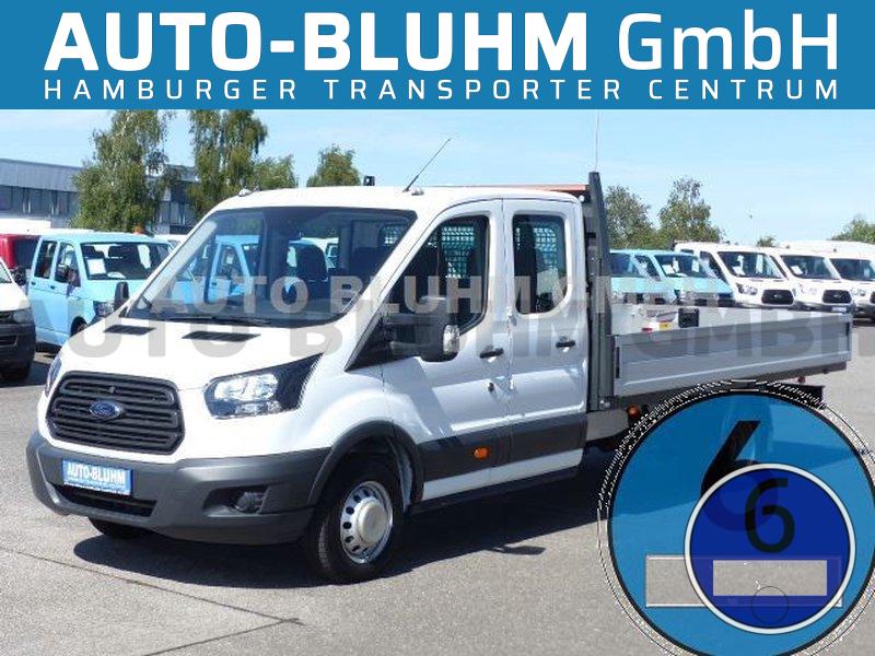 Ford Transit Pritsche Transit 350 TDCi-EU6 Doka Maxi L5 + 7-Sitze ...